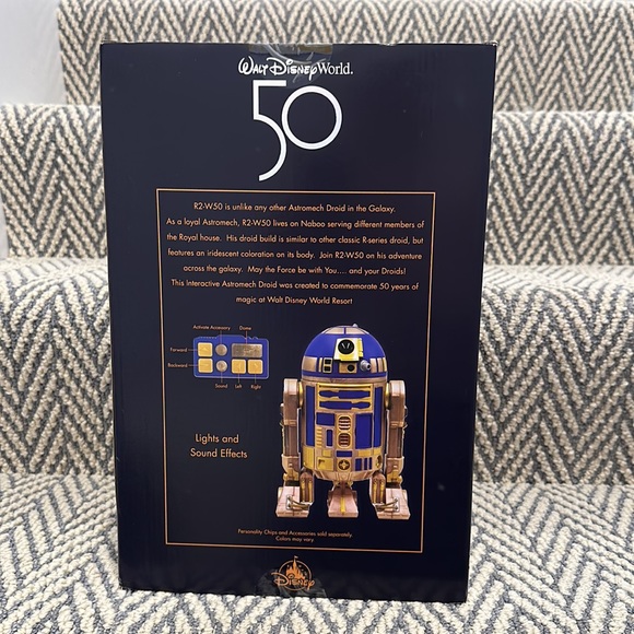 Star Wars | Toys | Disney R2w5 50th Anniversary Interactive Remote ...